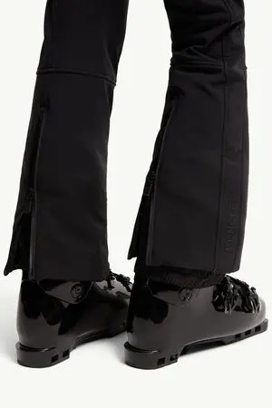 Moncler High Neck Sleeveless Ski Jumpsuit - Black