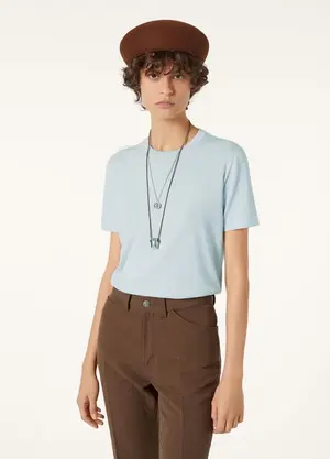 Loro Piana Angera Crewneck With Embroidered Logo