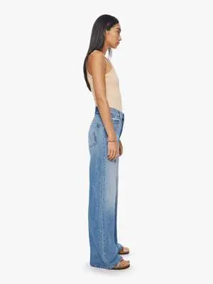 MOTHER The Ditcher Roller Flared Jeans - Blue
