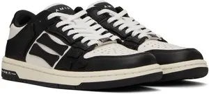 Amiri Logo Detailed Low Top Sneakers - Black