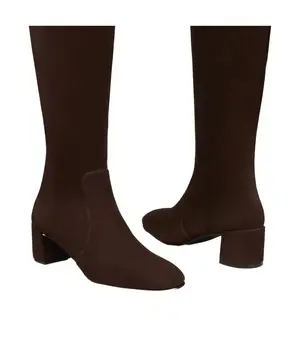 STUART WEITZMAN Maeve Zip Up Knee-high Boots - Black