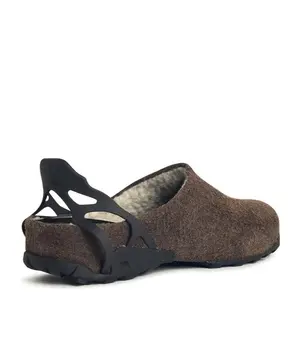 ROA Fedaia Slingback Mules With Vibram Sole - Brown
