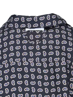 Prada Printed Twill Silk Shirt