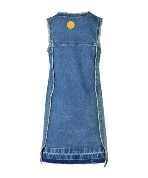 Moschino Sleeveless Denim Mini Dress