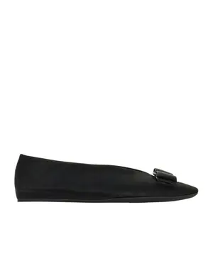 FERRAGAMO Vara Bow Ballerinas - Black