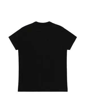Emporio Armani Cross-printed T-shirt With Round Neck And Short Sleeves