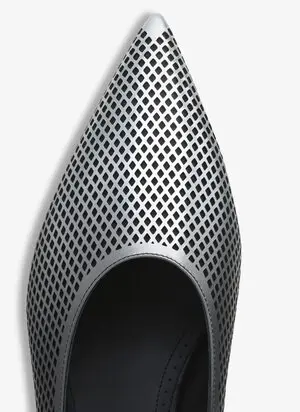 Alaïa Degradé Effect Mesh Ballerinas