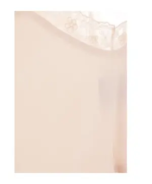 Simone Rocha Deep Lace Trim Slip Dress - White