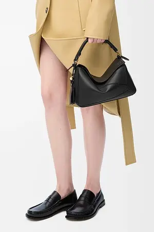 Loewe Small Feather Light Puzzle Bag