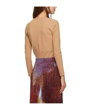 MAISON MARGIELA Triangle-shape Long Sleeve T-shirt