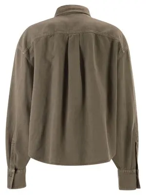 Brunello Cucinelli Long-sleeve Flap-pocket Shirt - Green