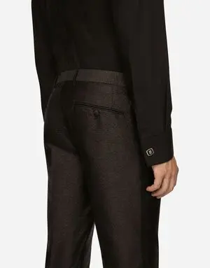 Dolce & Gabbana Glittered Single-breasted Blazer