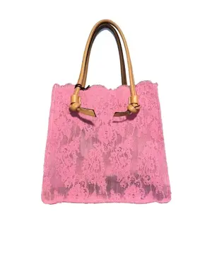 Ermanno Scervino Lace Tote Bag