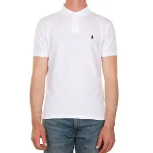 Polo Ralph Lauren Logo Embroidered Piqué Polo Shirt