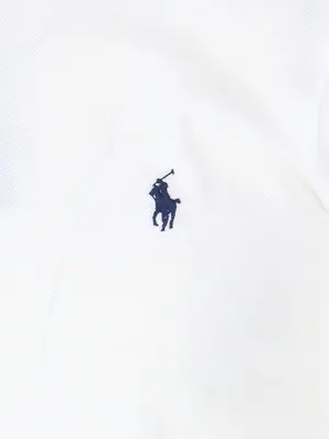 Polo Ralph Lauren Logo Embroidered Piqué Polo Shirt