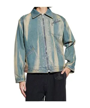 VIVIENNE WESTWOOD Piranha Denim Jacket - Gray