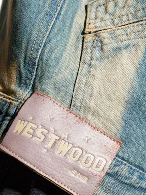 VIVIENNE WESTWOOD Piranha Denim Jacket - Gray