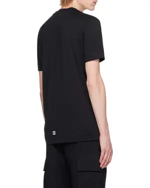 Givenchy 4g Embroidered Crewneck T-shirt