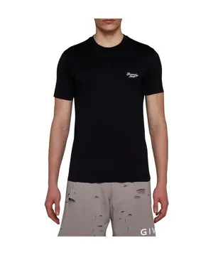 Givenchy 4g Embroidered Crewneck T-shirt