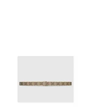 Gucci Gg Marmont Reversible Thin Belt - Brown