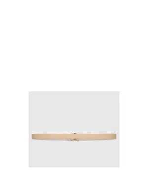 Gucci Gg Marmont Reversible Thin Belt - Brown