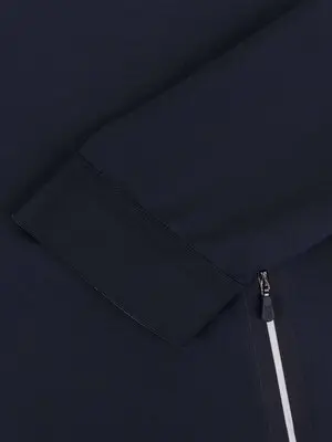Hugo Boss Logo Hooded Zip-up Sweater