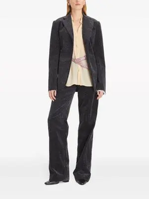 Tory Burch Notched Lapel Corduroy Blazer