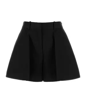 Loewe Trapeze Shorts In Cotton And Silk
