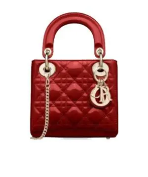 Dior Lady Mini Bag - Red