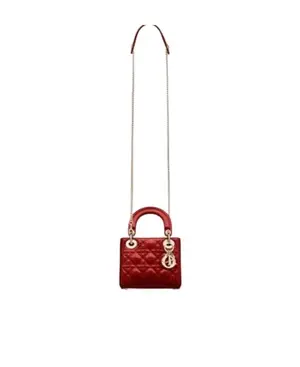 Dior Lady Mini Bag - Red