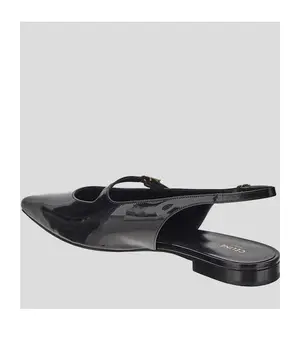 Celine Slingback Flat Sole With Pointed Toe And Adjustable Strap