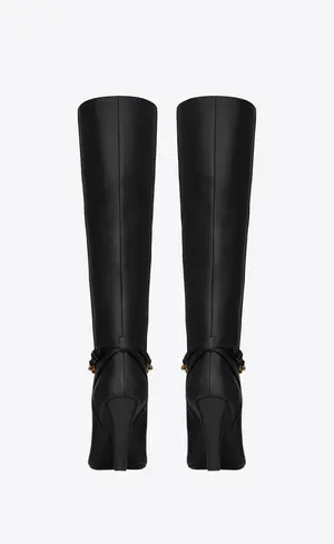 Saint Laurent Le Maillon Chain-detailed Boots
