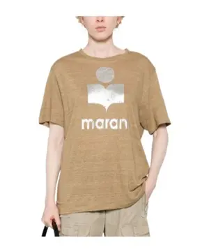 Isabel Marant Étoile Zewel T-shirt With Logo - Nude