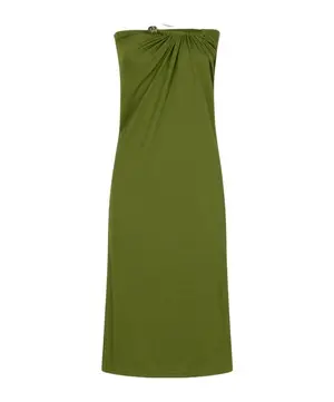 Christopher Esber Ribbed Gathered Skirt
