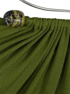 Christopher Esber Ribbed Gathered Skirt