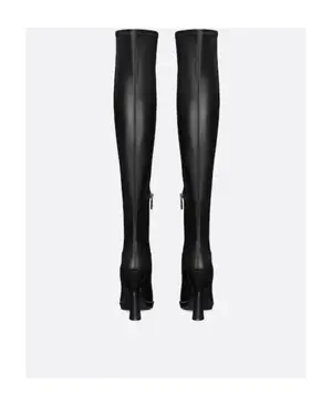 Dior D-fiction Heeled Thigh High Boots