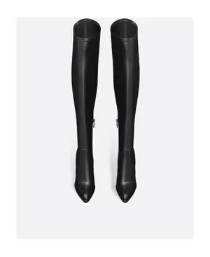 Dior D-fiction Heeled Thigh High Boots