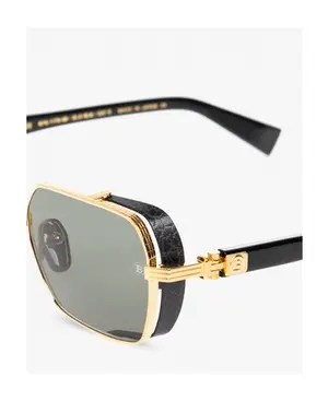 Balmain Octagonal Logo Sunglasses