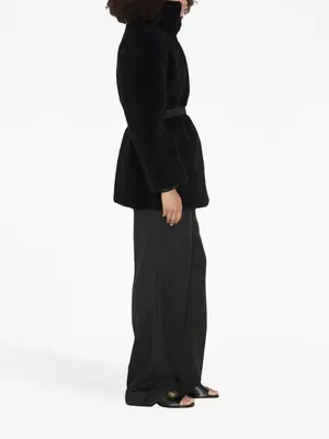 Burberry Embroidered Wool-blend Coat