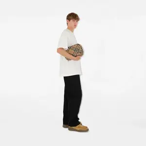 Burberry Checked Zip-around Travel Pouch