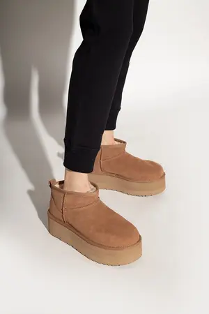 UGG Classic Ultra Mini Platform Boots - Brown