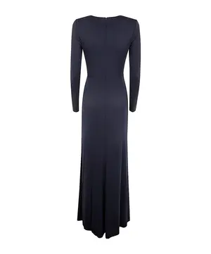 Ralph Lauren V-neck Gown