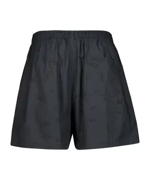 Balenciaga Bb Icon Pyjama Shorts - Dark Grey