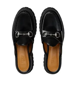 Gucci Horsebit Leather Mules