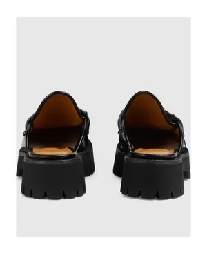 Gucci Horsebit Leather Mules