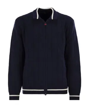 Kiton Zip Up Knitwear For Men