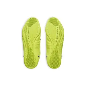 Balenciaga City Lace-up Sneakers With Stud Embellishments - Green