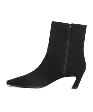 STUART WEITZMAN Square Toe Ankle Boots