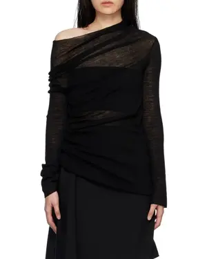 Ann Demeulemeester Long Sleeve Blouses