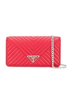 Prada Quilted Mini Single Shoulder Woc